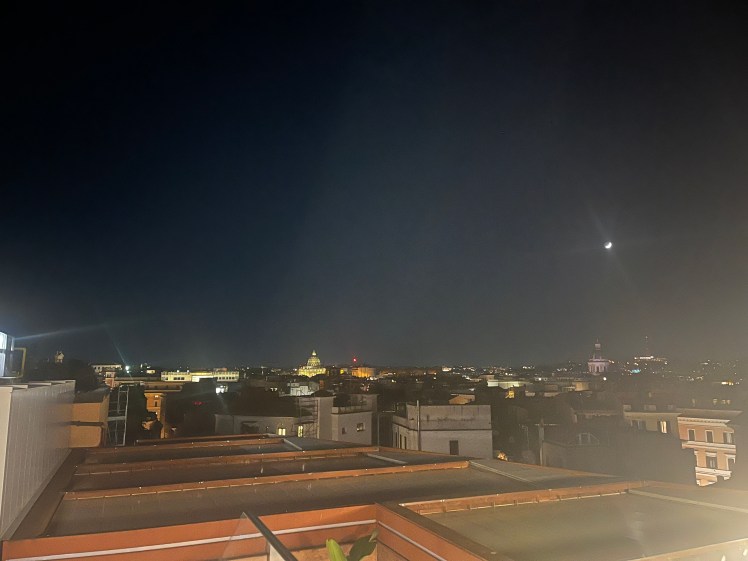 MAIO Restaurant & Rooftop Roma (Dinner) – Nicole in Rome